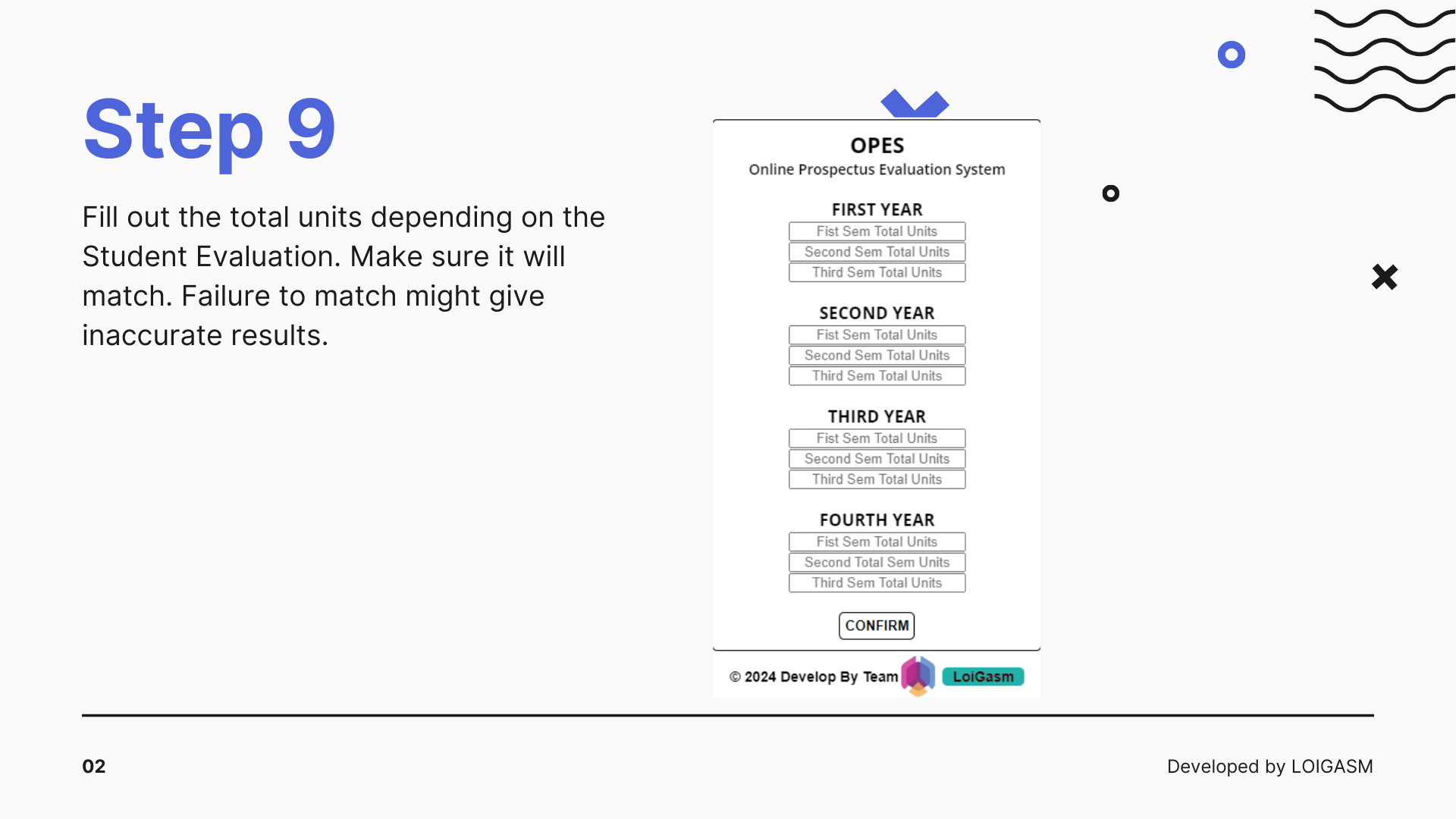 (OPES) Online Prospectus Evaluation System