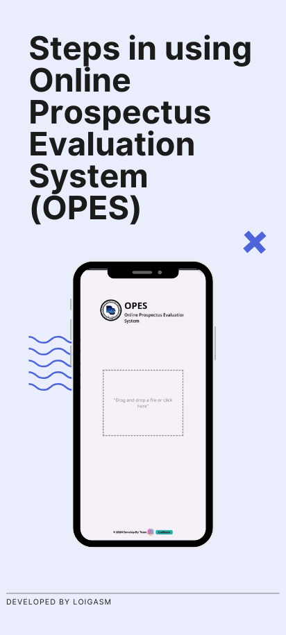 (OPES) Online Prospectus Evaluation System